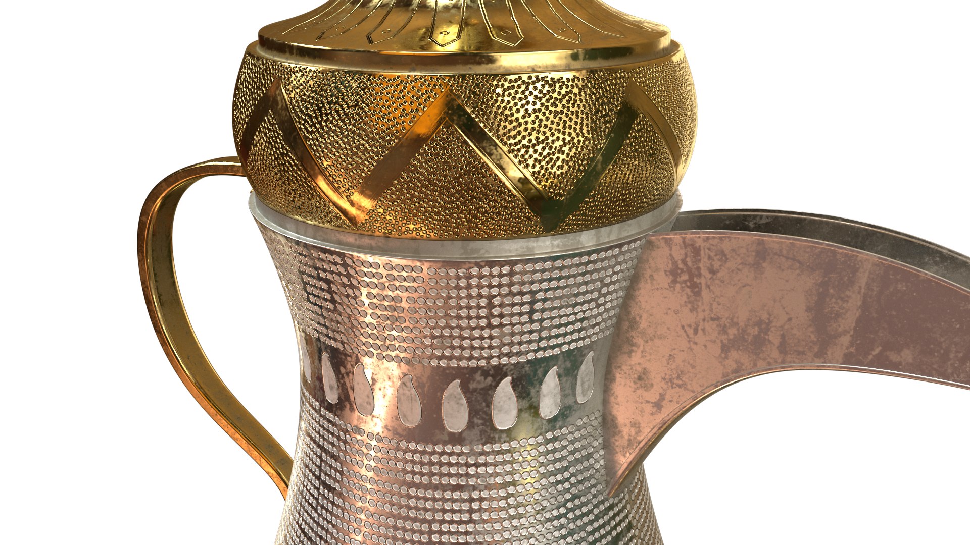 Arabic Pots Collection 3D Model - TurboSquid 2107324