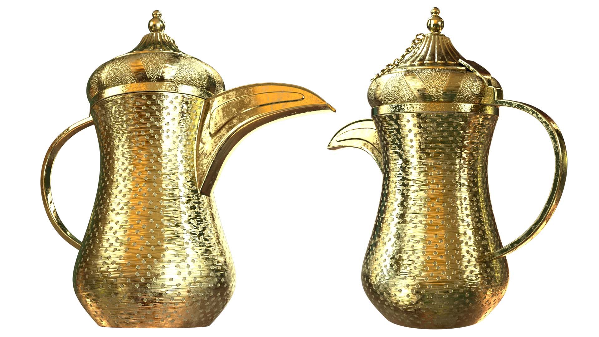 Arabic Pots Collection 3D Model - TurboSquid 2107324