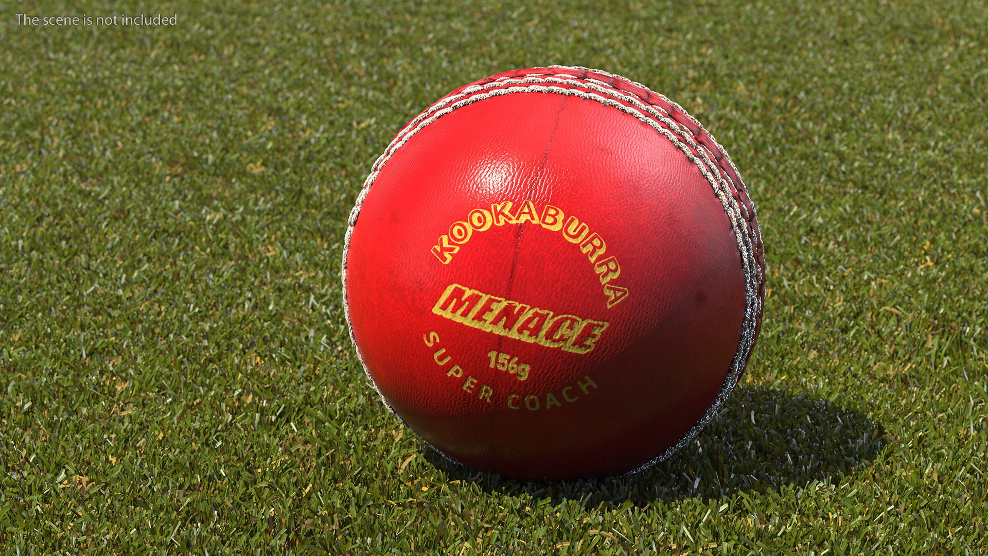 3D Model Cricket Ball Kookaburra Menace Fur - TurboSquid 1879503
