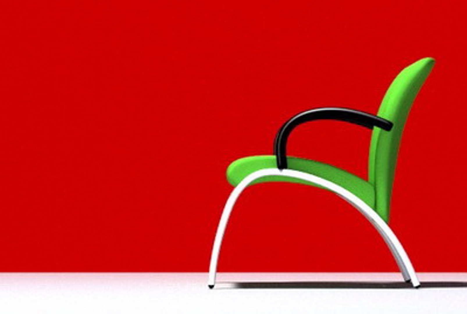 small chair 3d model