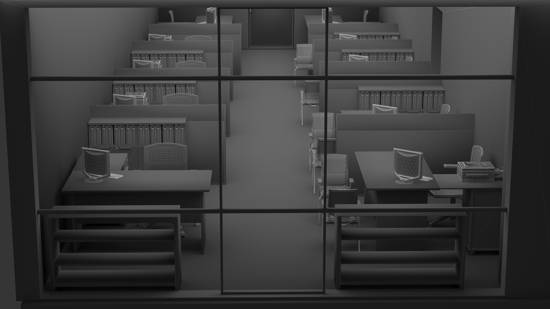 3D Office Floor 2 - 8K Model - TurboSquid 2296283