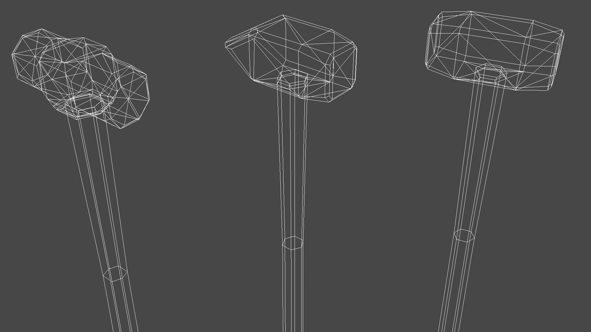 3d model sledgehammer weapons fps