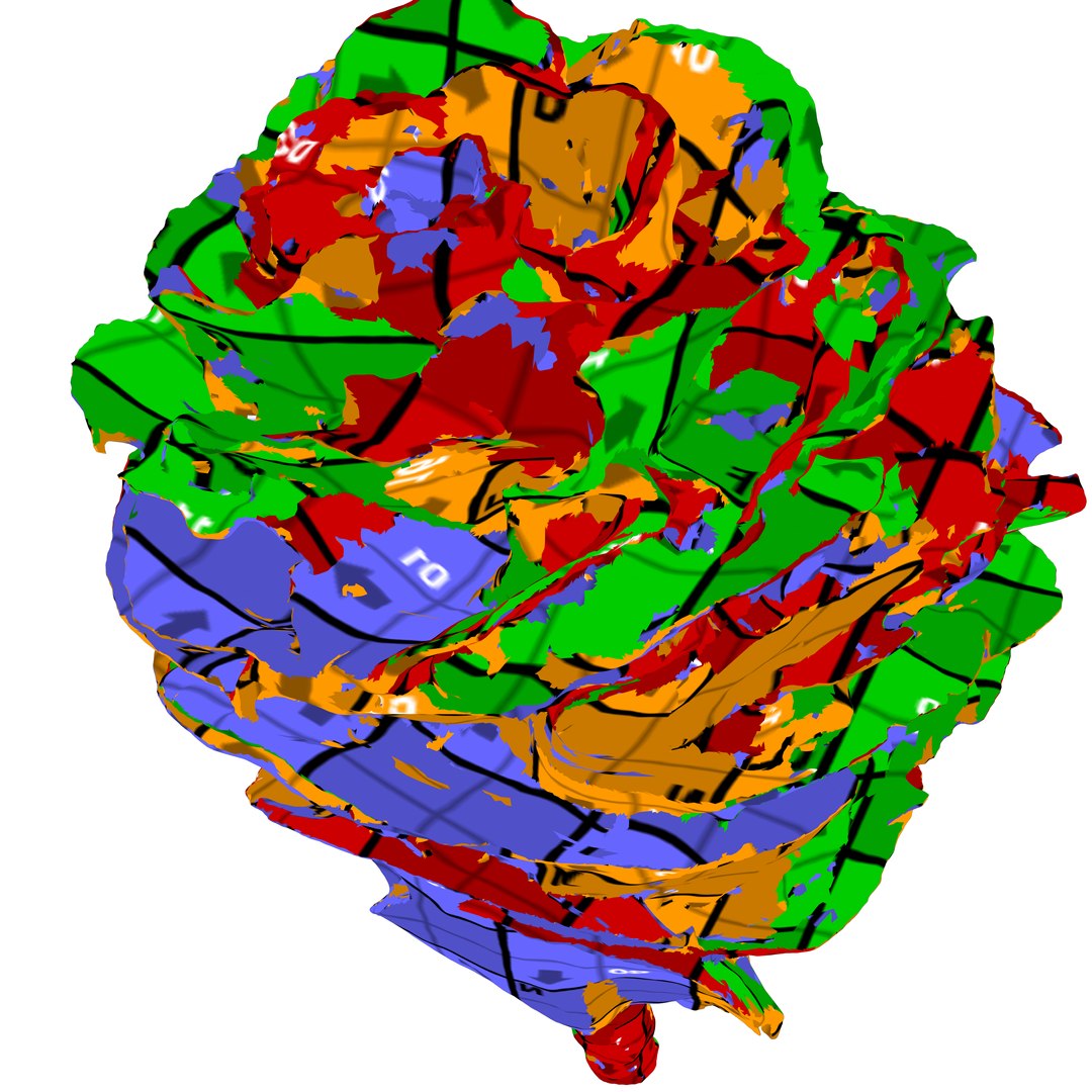 Yellow red flower 3D - TurboSquid 1521890