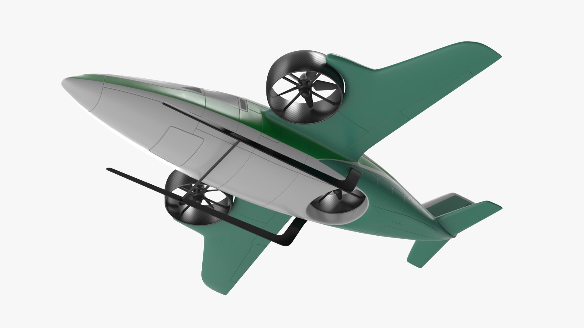 3D Model EVTOL Aircraft - TurboSquid 2246291