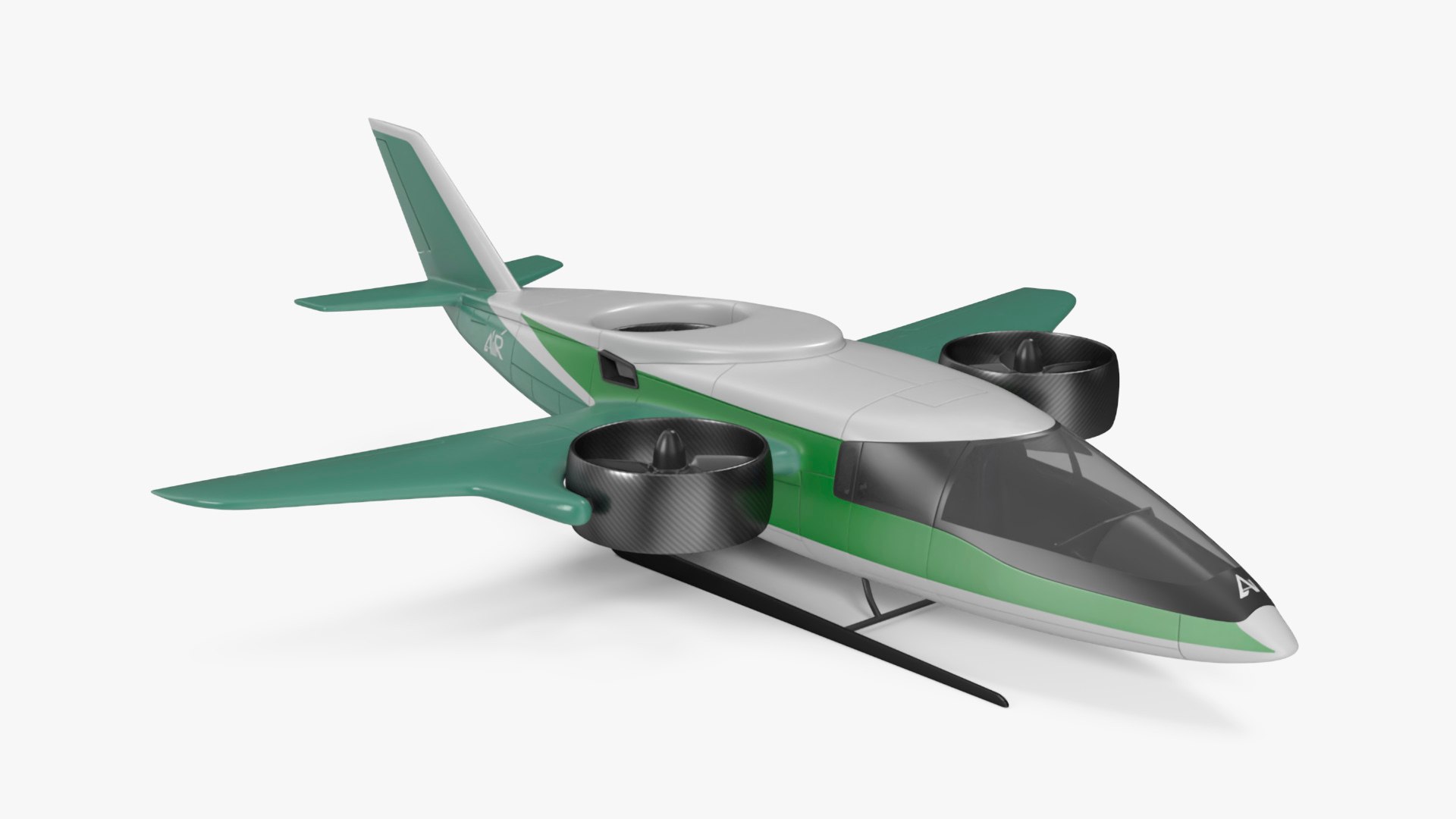 3D Model EVTOL Aircraft - TurboSquid 2246291