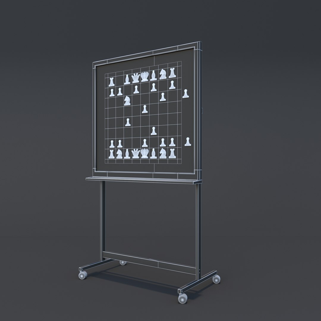 3D Training Board Stand Model - TurboSquid 1699709