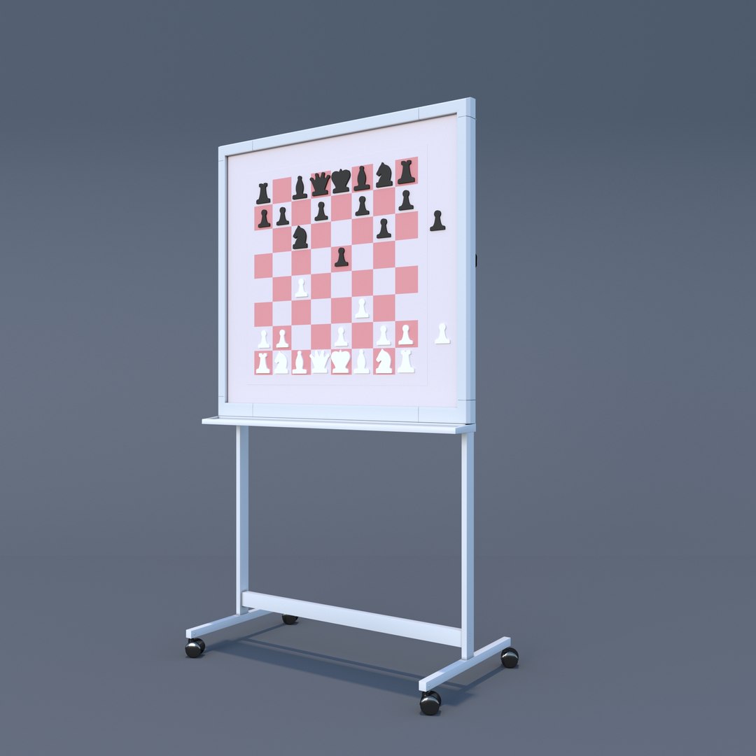3D Training Board Stand Model - TurboSquid 1699709
