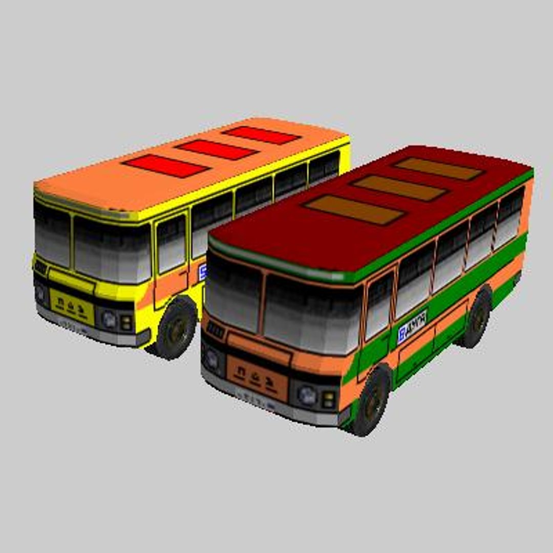 Paz-3205 Russia 3ds Free