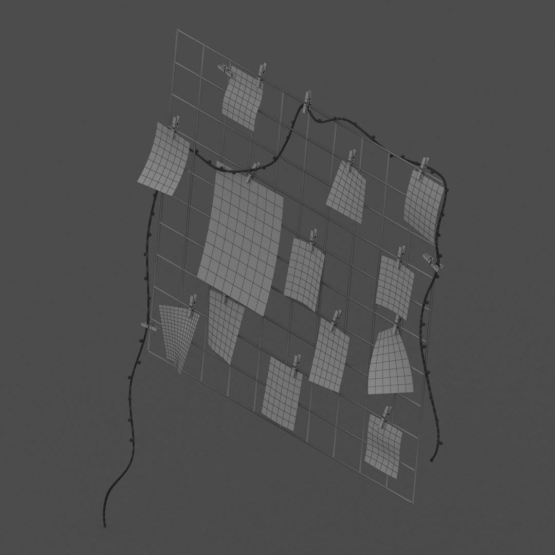 Moodboard Mood Board 3D Model - TurboSquid 1607636