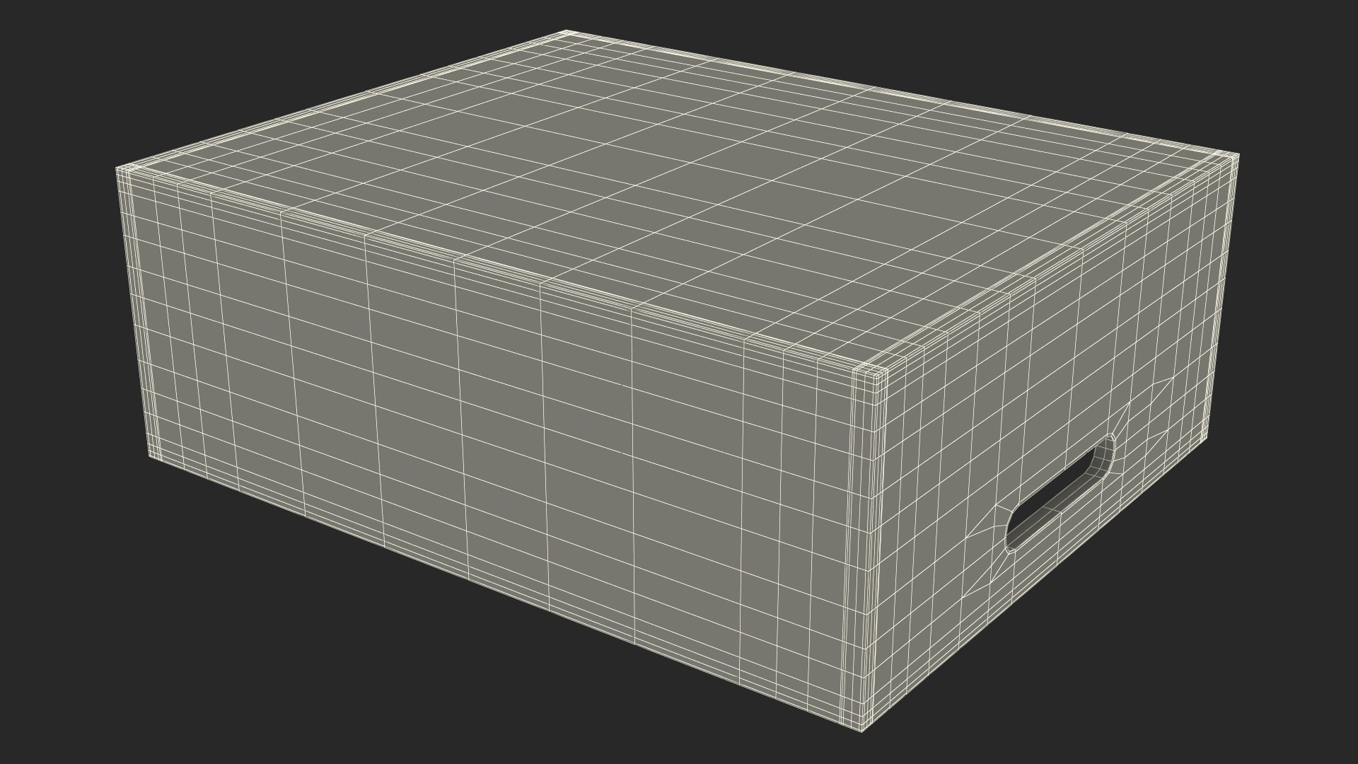 Wooden Box 3D Model - TurboSquid 2243523