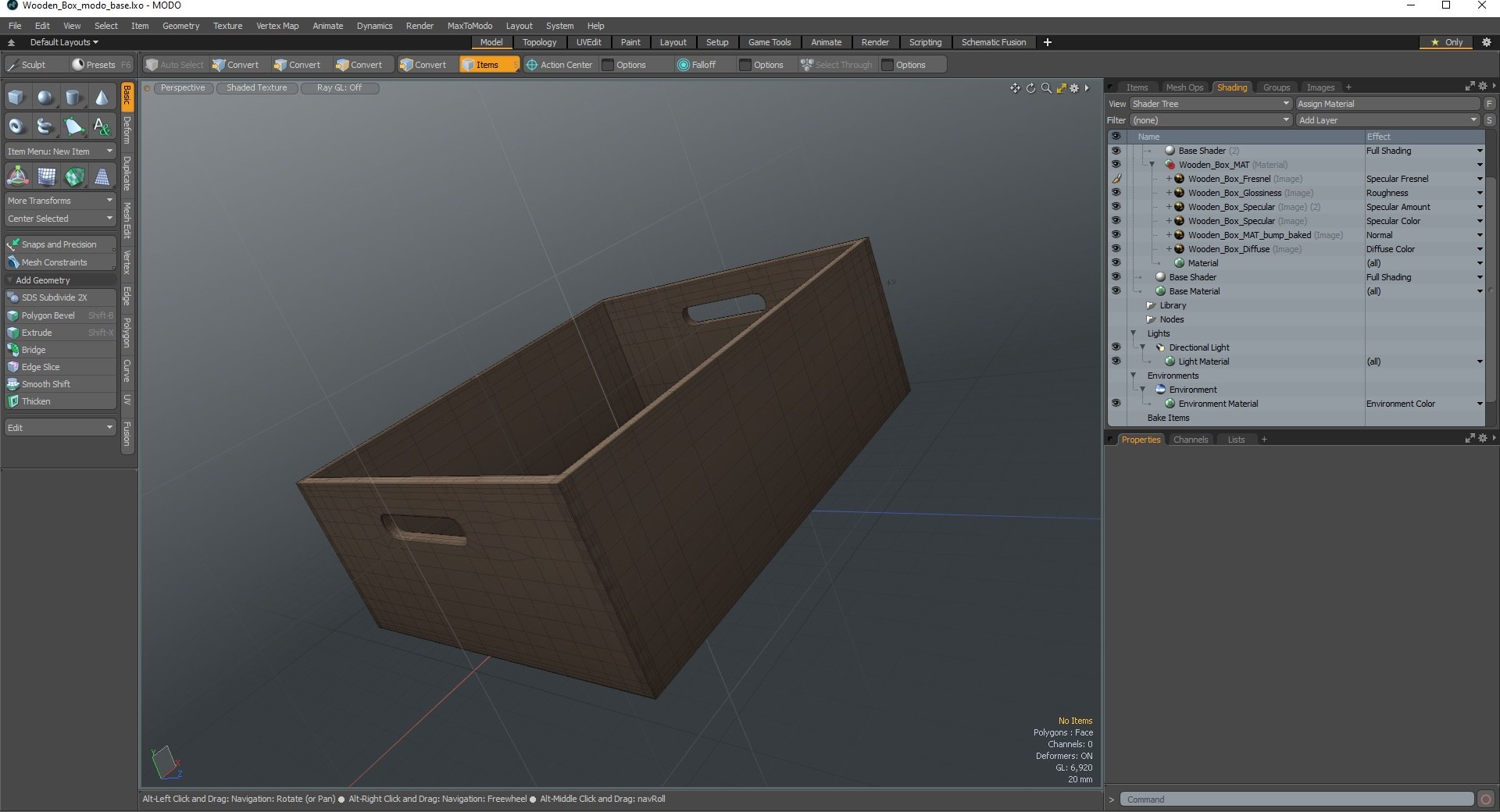 Wooden Box 3D Model - TurboSquid 2243523