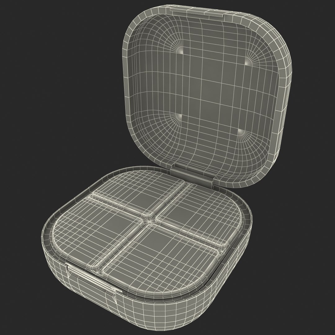 Camping Picnic Food Container 3d Model