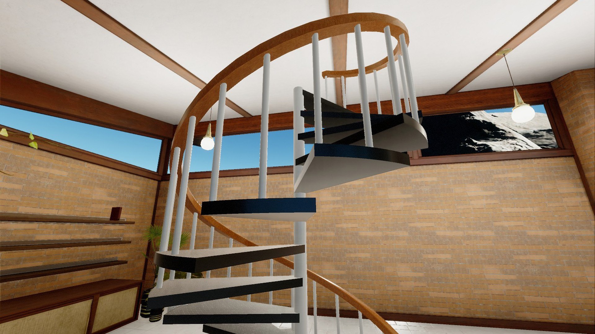 Spiral Staircase 3D Model - TurboSquid 2260081