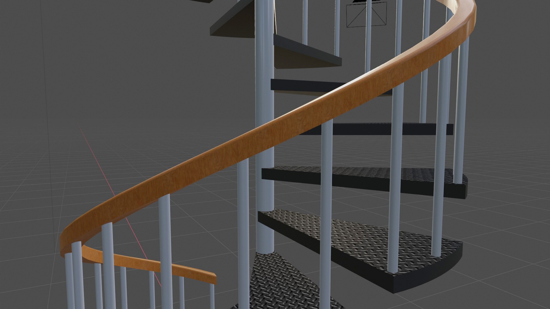Spiral Staircase 3D Model - TurboSquid 2260081