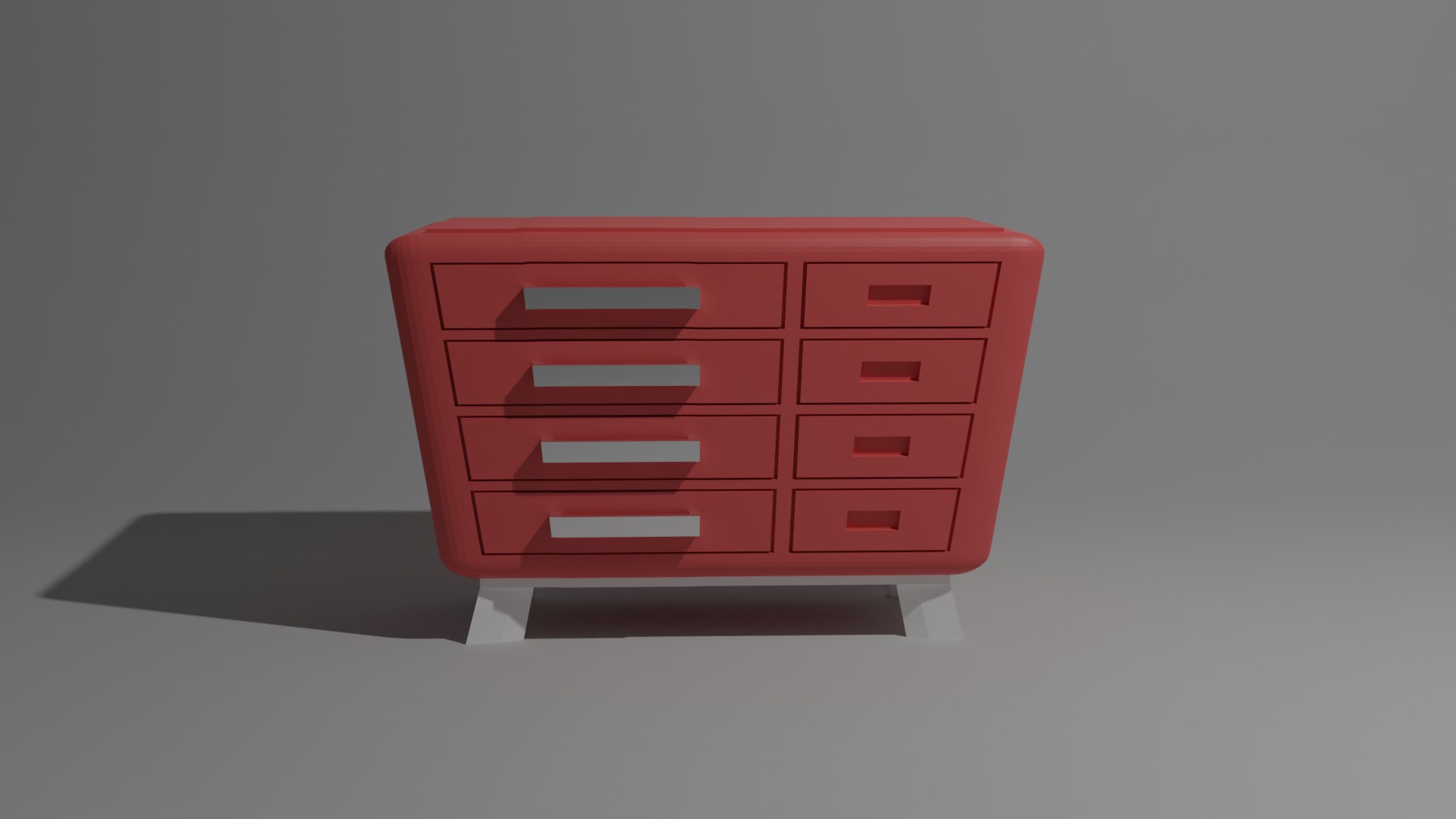 Simple Dresser Model - TurboSquid 1972058