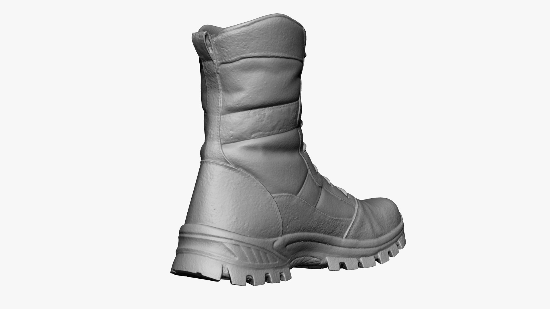 3D Military Boot Model - TurboSquid 1828365