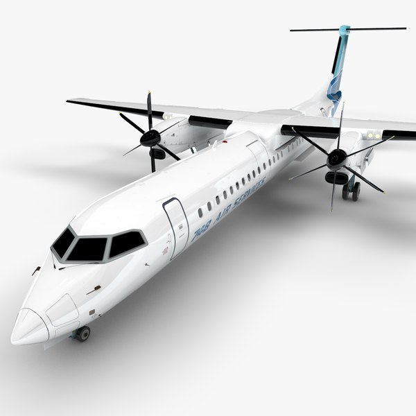 Bombardier Dash 8 3D Models for Download | TurboSquid