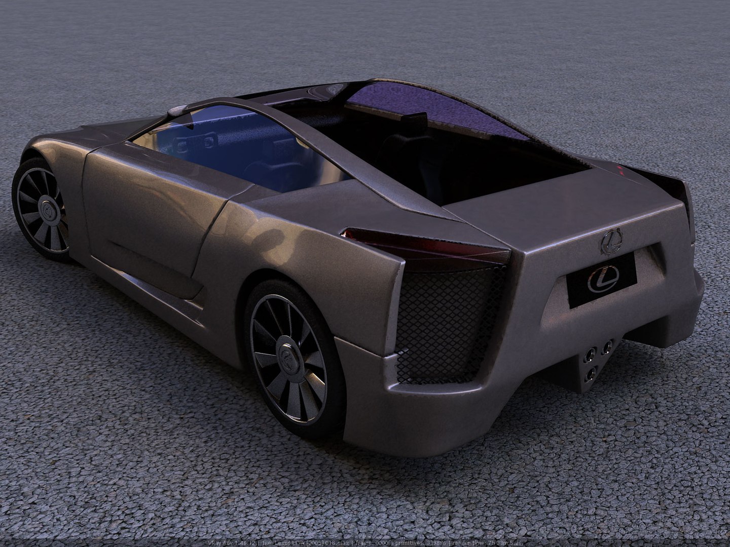 Supercar Lexus Lf-a Max