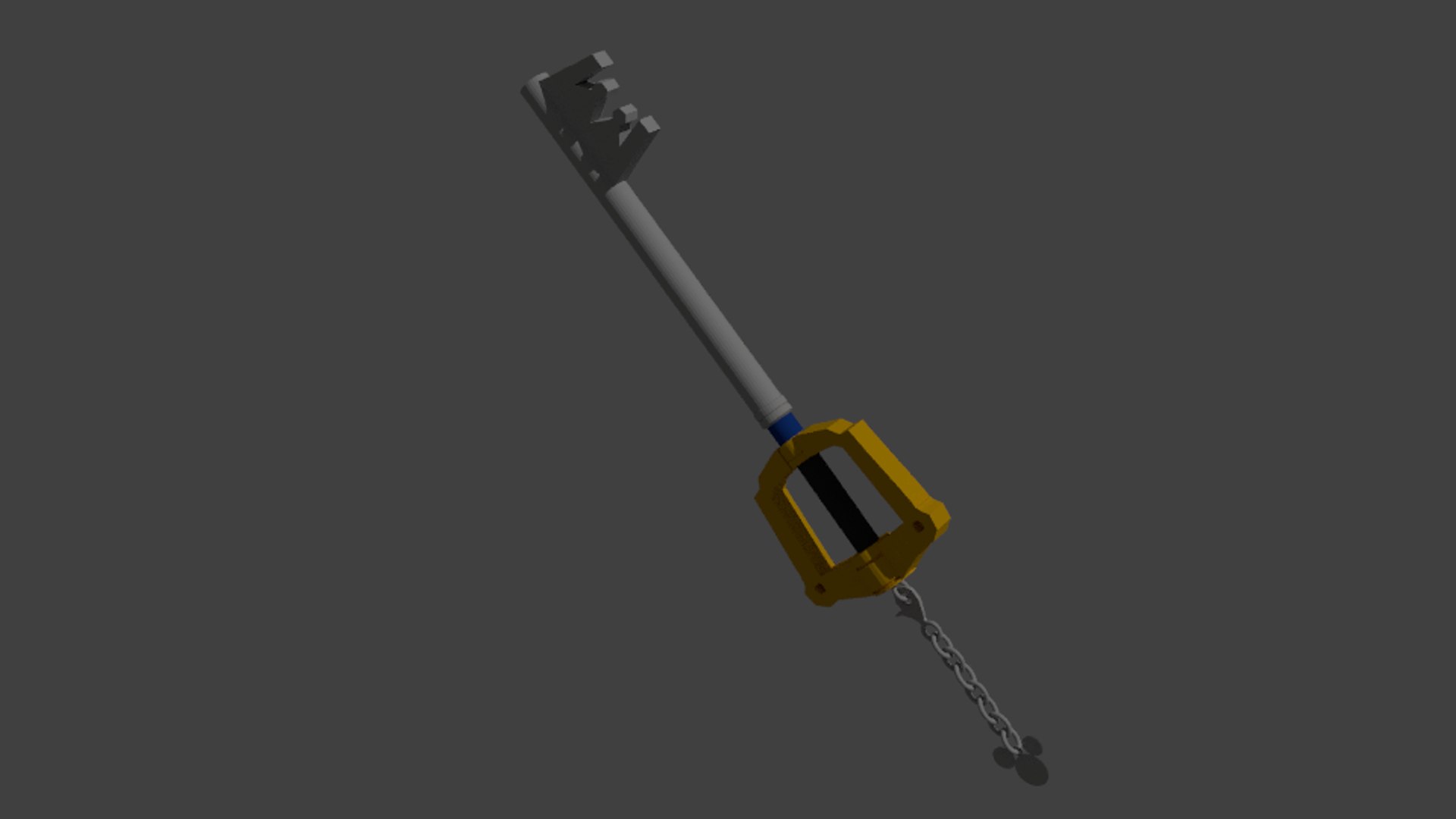 3D kingdom hearts - keyblade model - TurboSquid 1181062