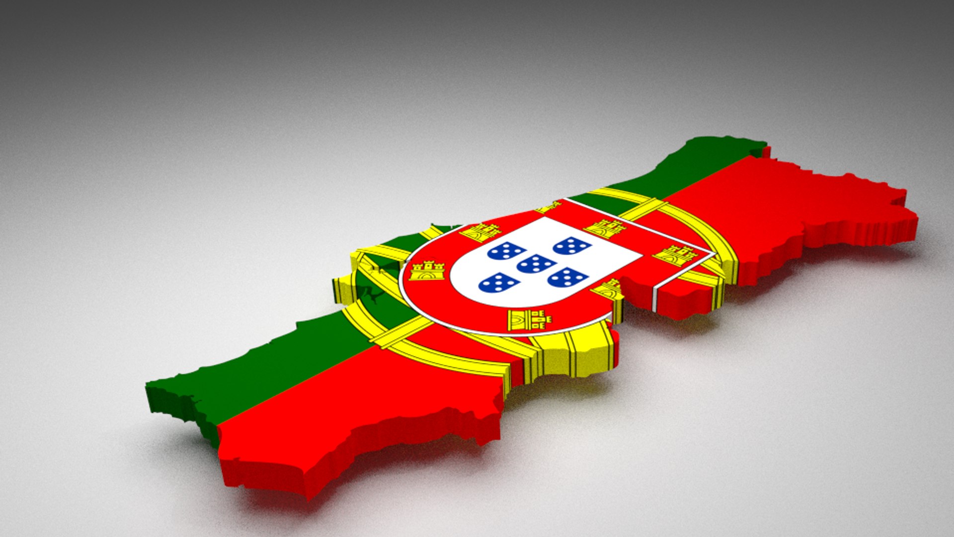 3d Model Portugal