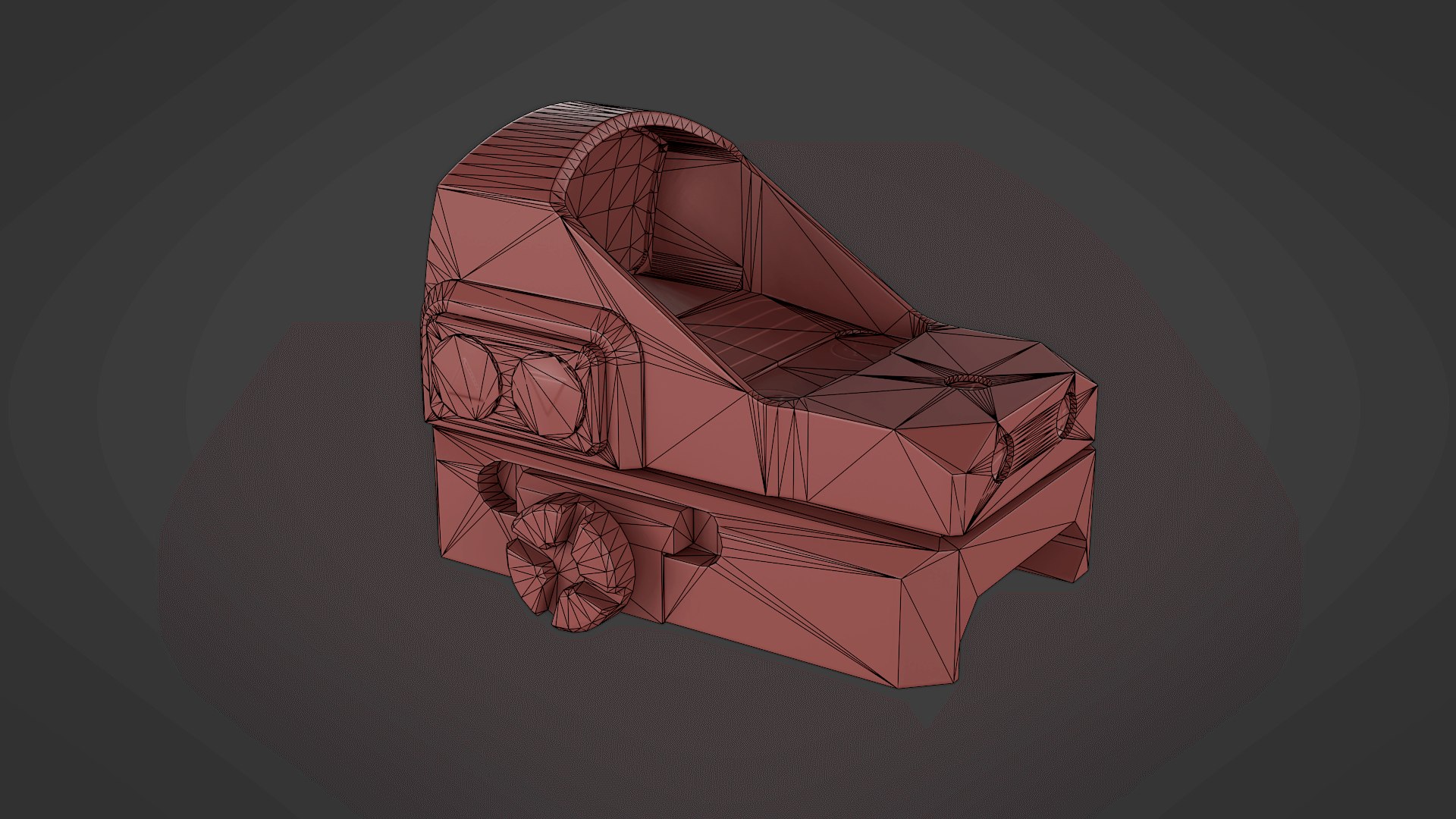 Reflex Sight Handgun 3D - TurboSquid 1788846