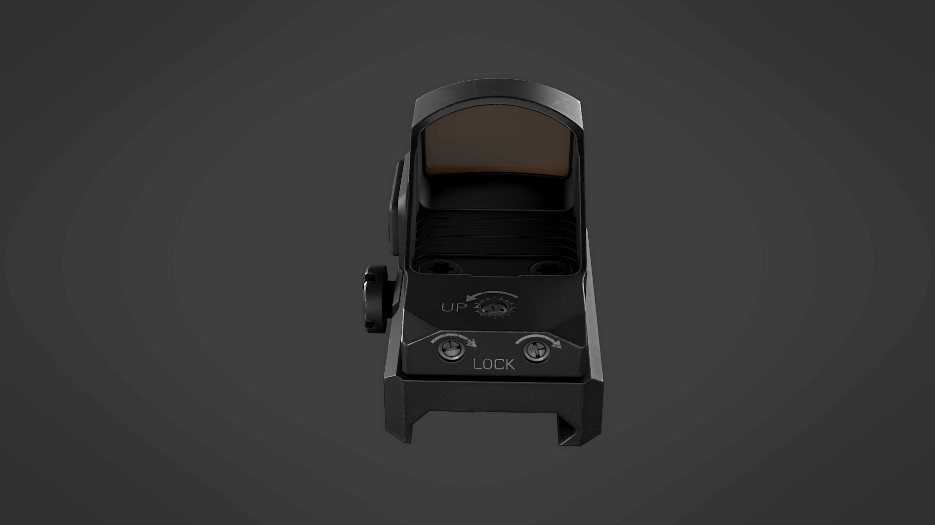 Reflex Sight Handgun 3D - TurboSquid 1788846