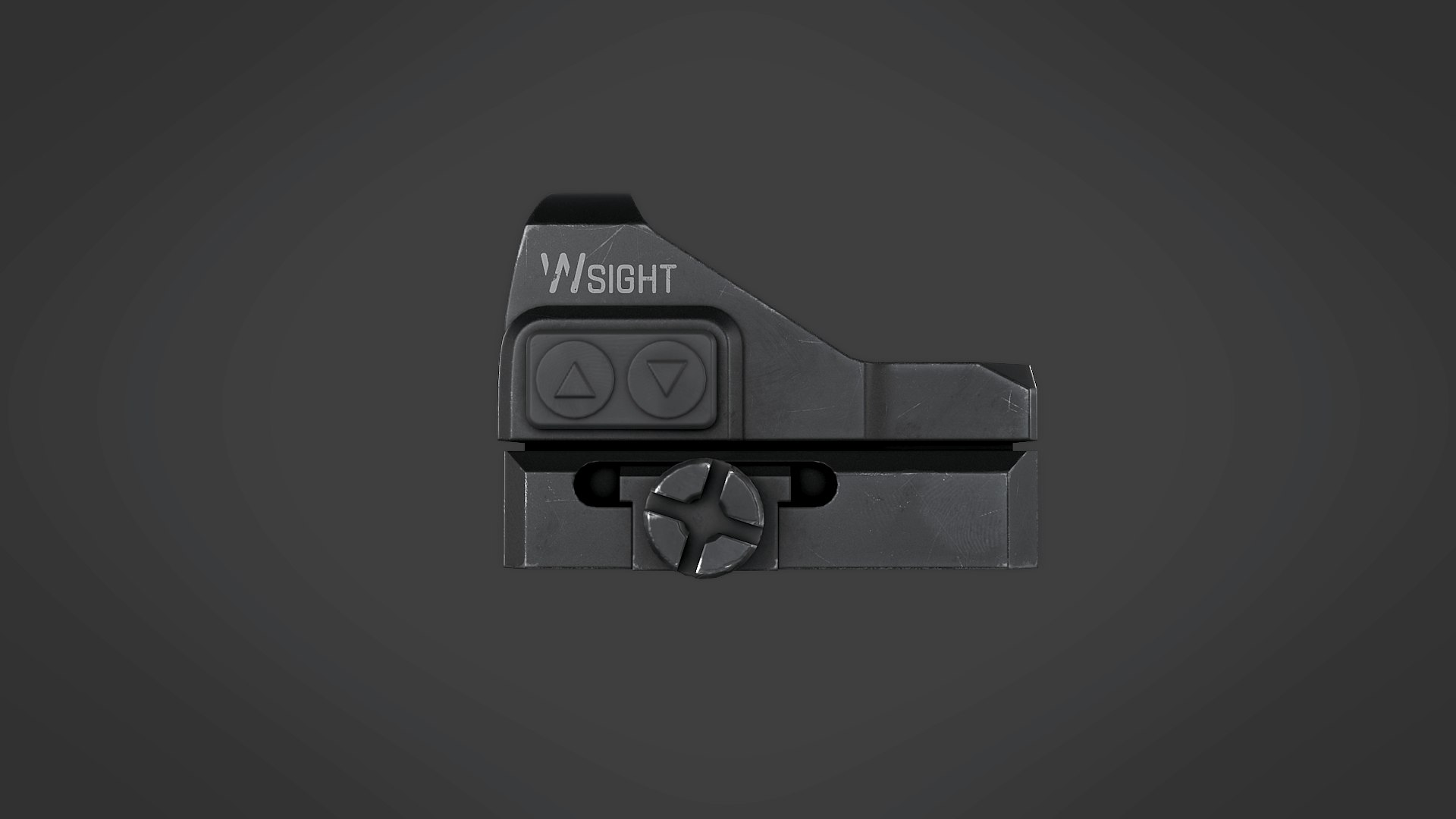 Reflex Sight Handgun 3D - TurboSquid 1788846