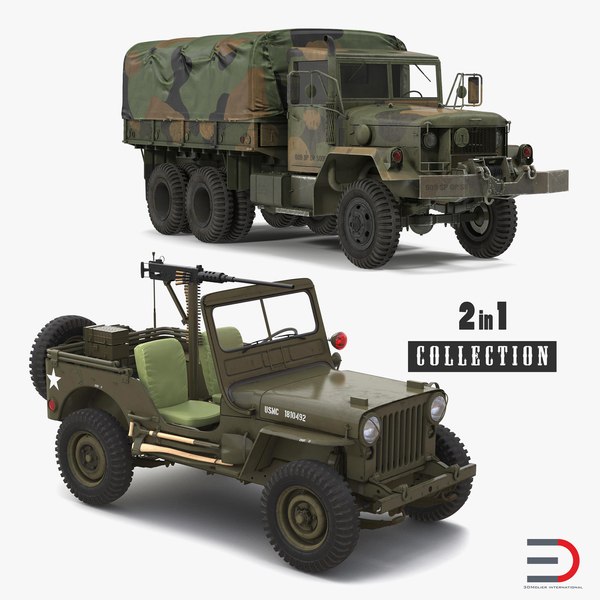 3d model jeep willys