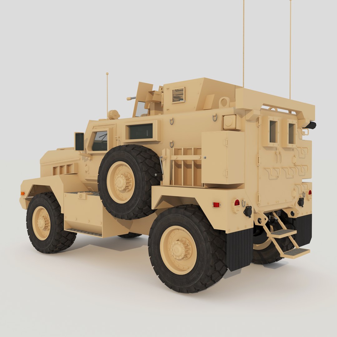 Military Mrap Cougar Model - TurboSquid 1596965