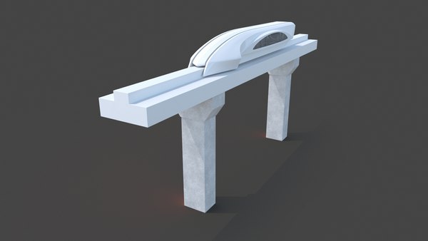 3D Bullet Train - TurboSquid 1905839