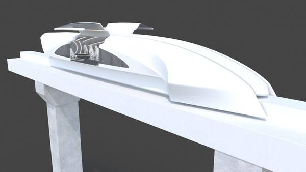 3D Bullet Train - TurboSquid 1905839