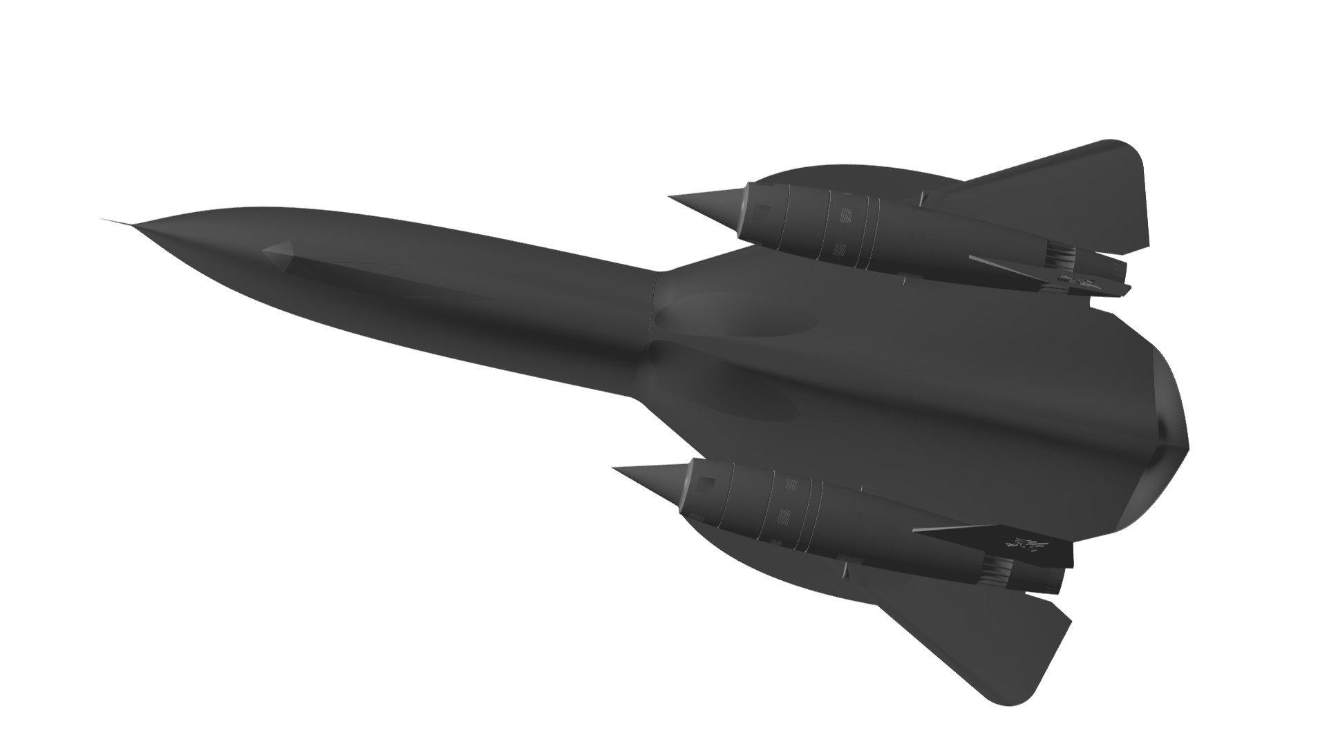 Lockheed SR-71A Blackbird Model - TurboSquid 1987730