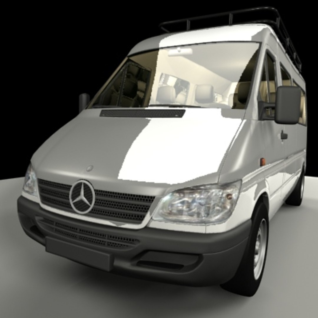 3d Mercedes Benz Sprinter