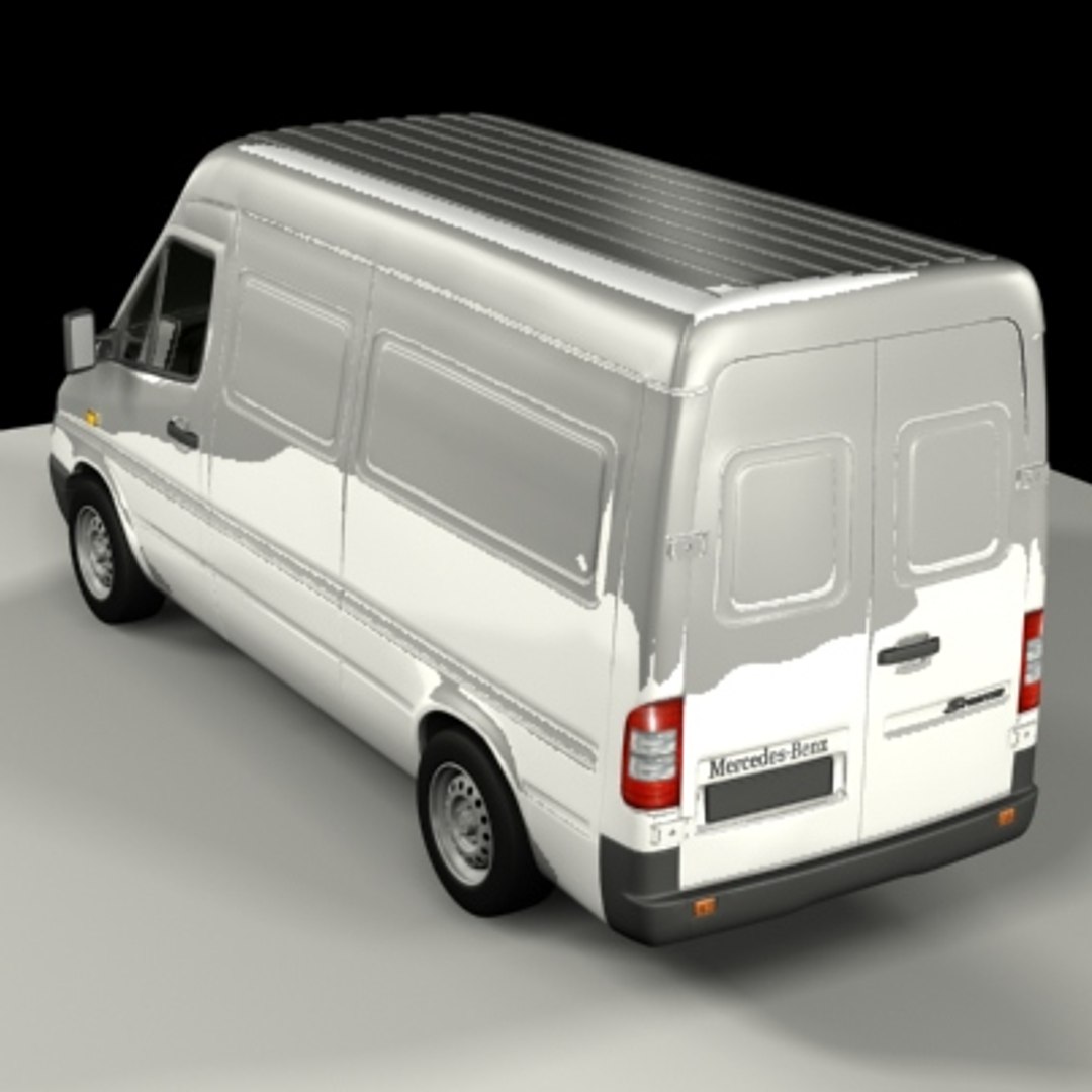 3d Mercedes Benz Sprinter