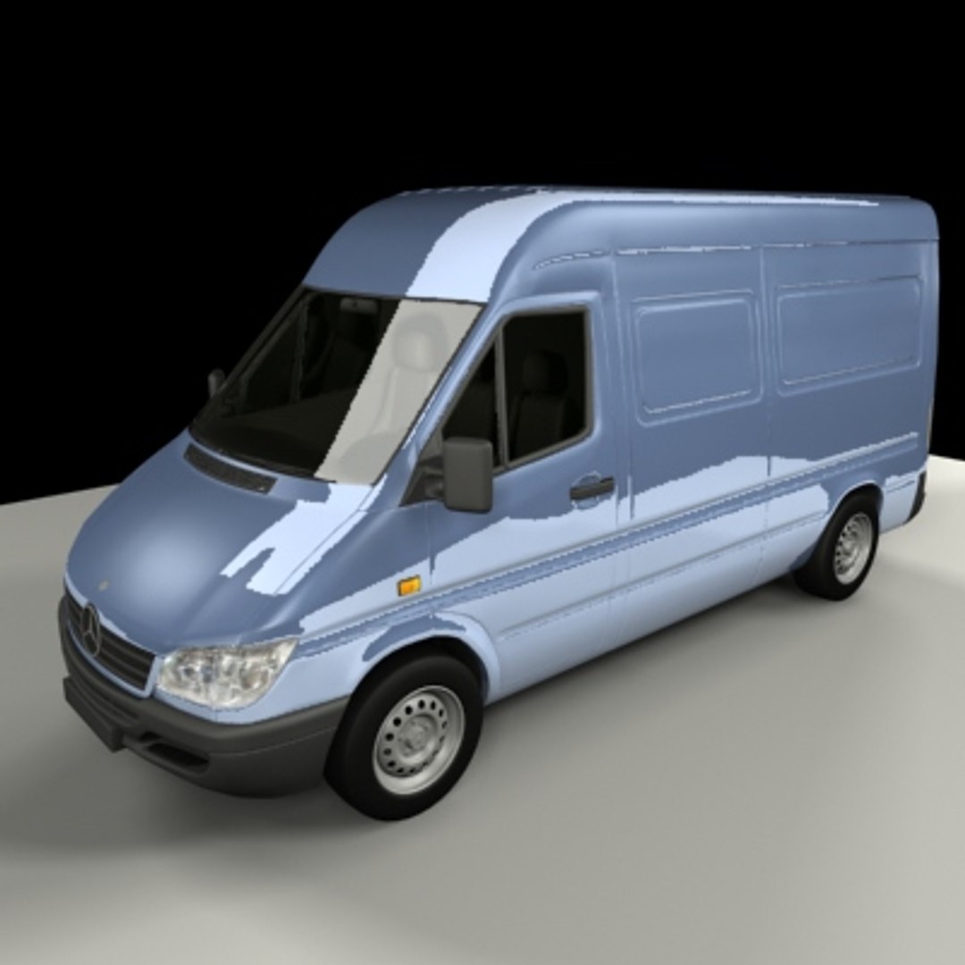 3d Mercedes Benz Sprinter