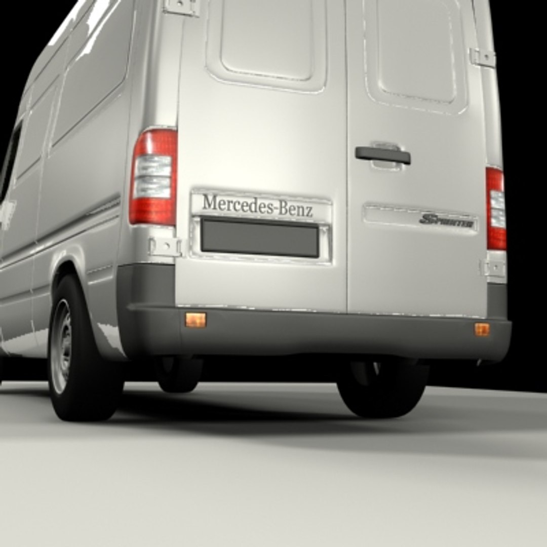 3d Mercedes Benz Sprinter