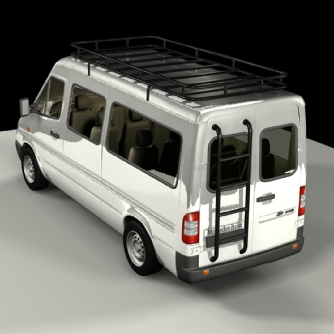 3d Mercedes Benz Sprinter