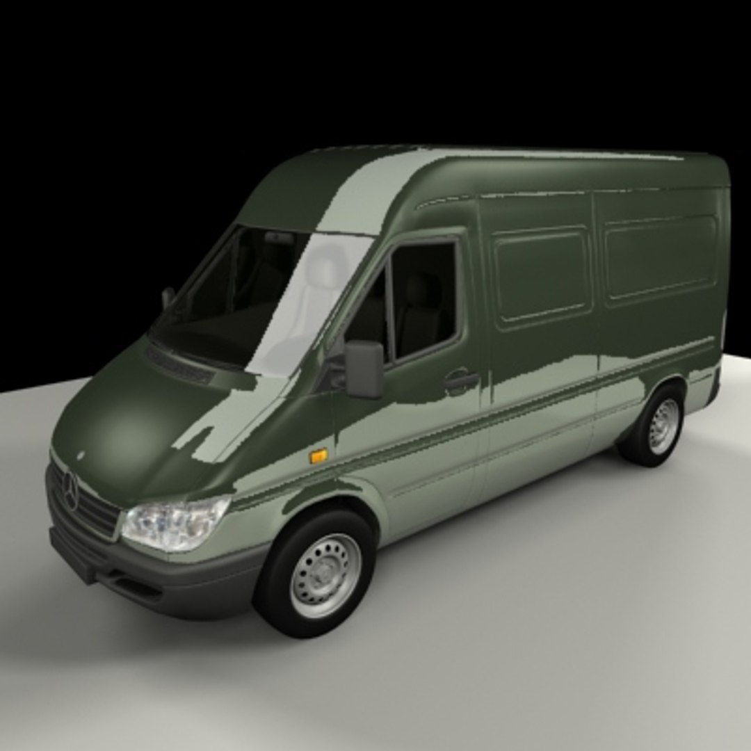 3d Mercedes Benz Sprinter