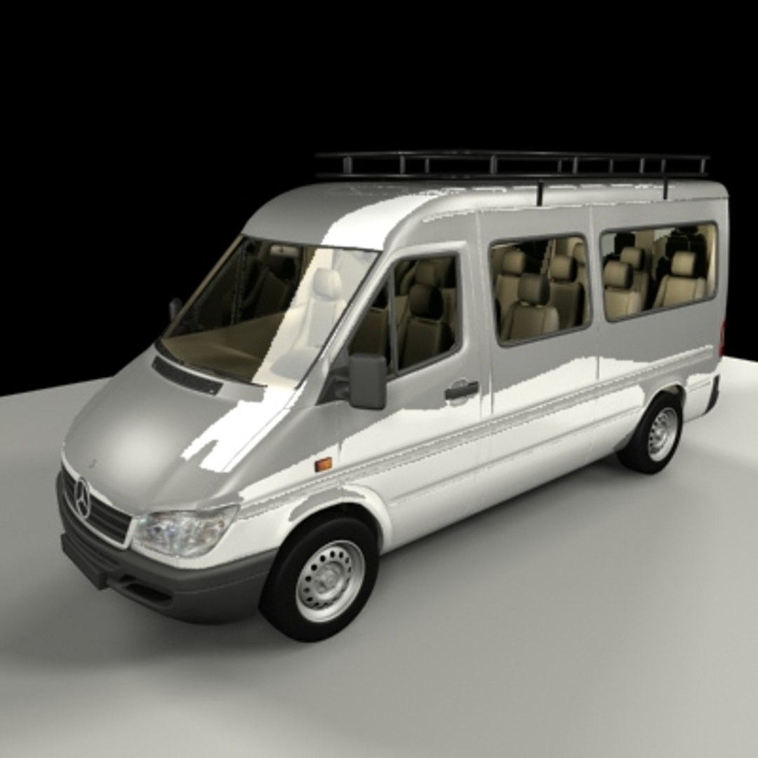 3d Mercedes Benz Sprinter