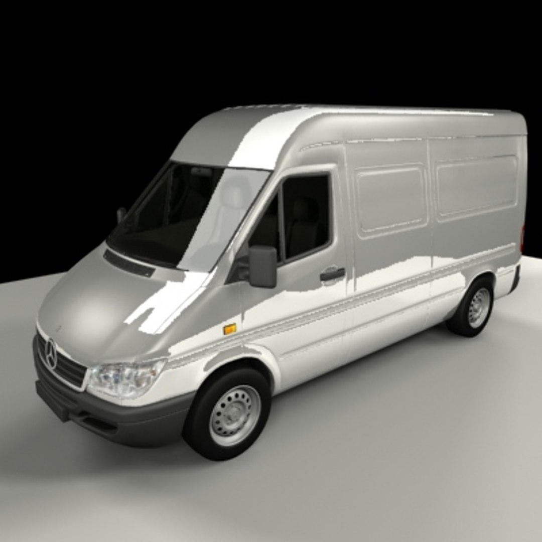 3d Mercedes Benz Sprinter