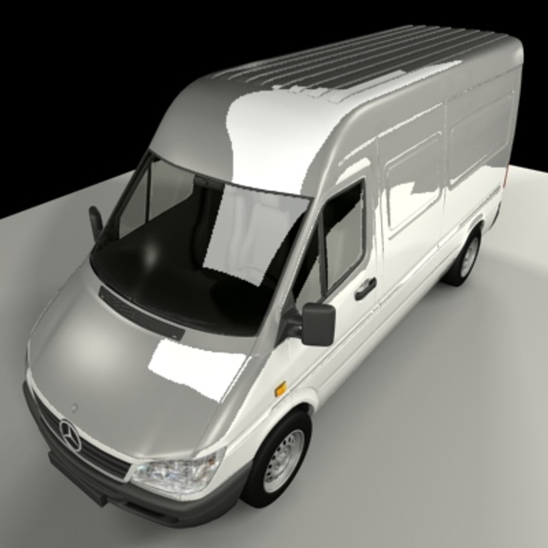 3d Mercedes Benz Sprinter
