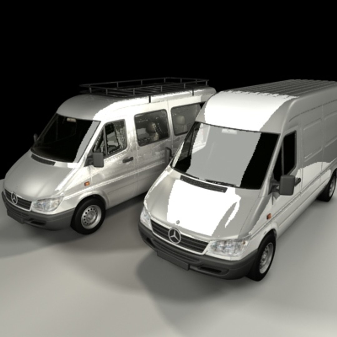 3d Mercedes Benz Sprinter