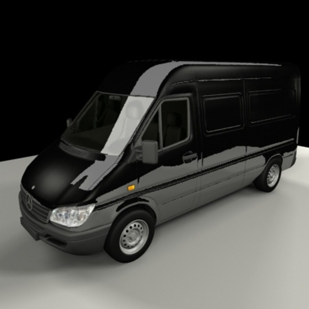 3d Mercedes Benz Sprinter