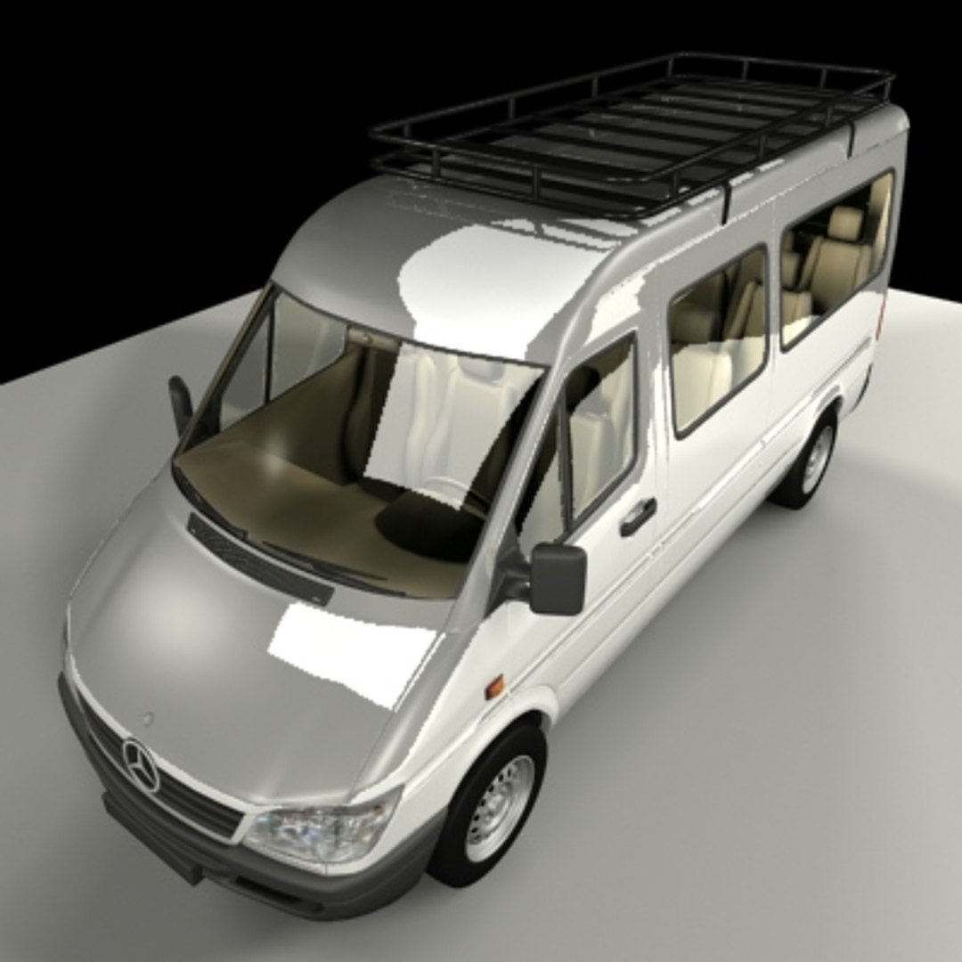 3d Mercedes Benz Sprinter