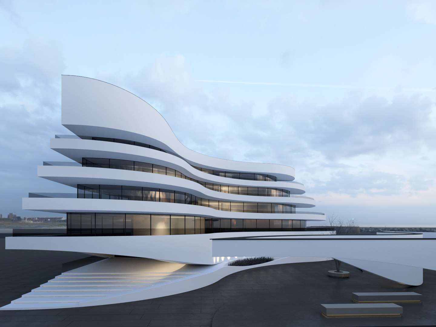 Building concept model - TurboSquid 1331182