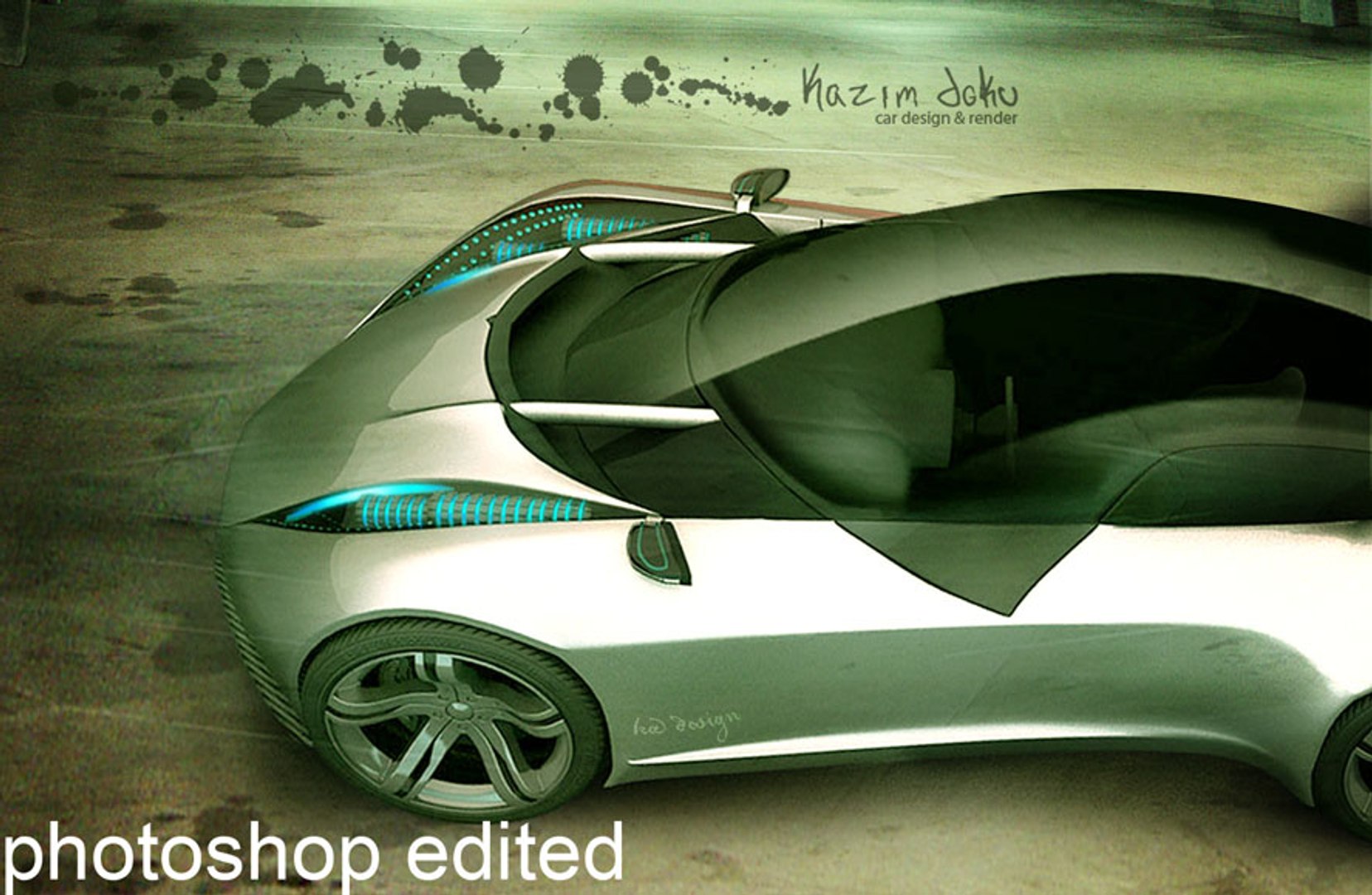 Concept Car Design 3d Model