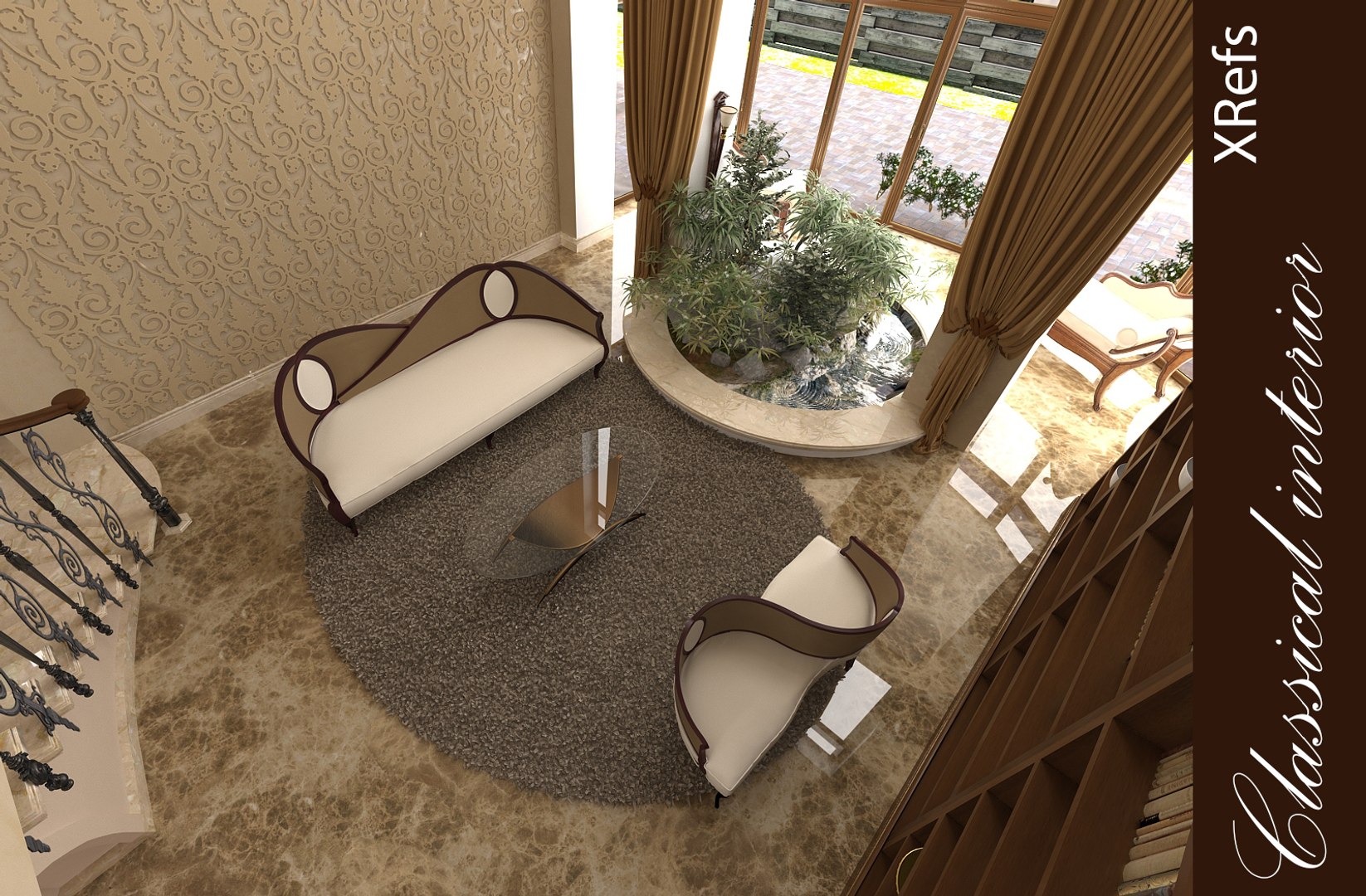 Interior Classic House 3d Max