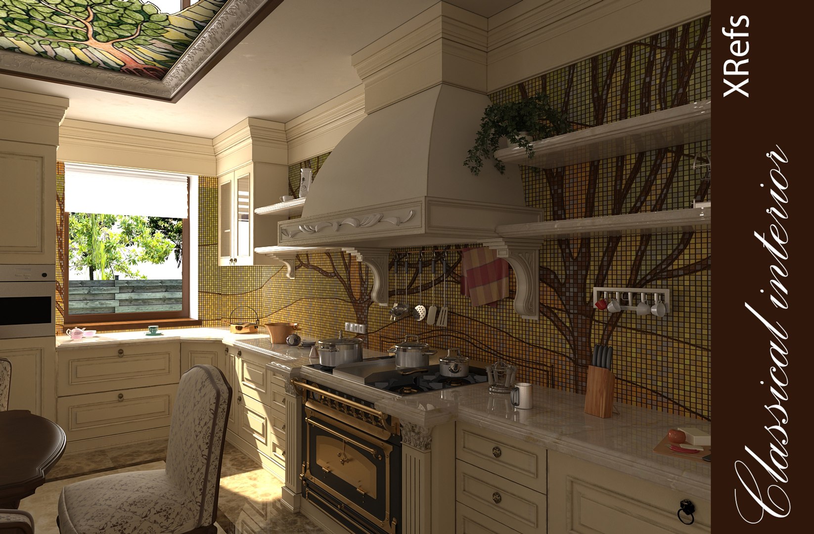Interior Classic House 3d Max