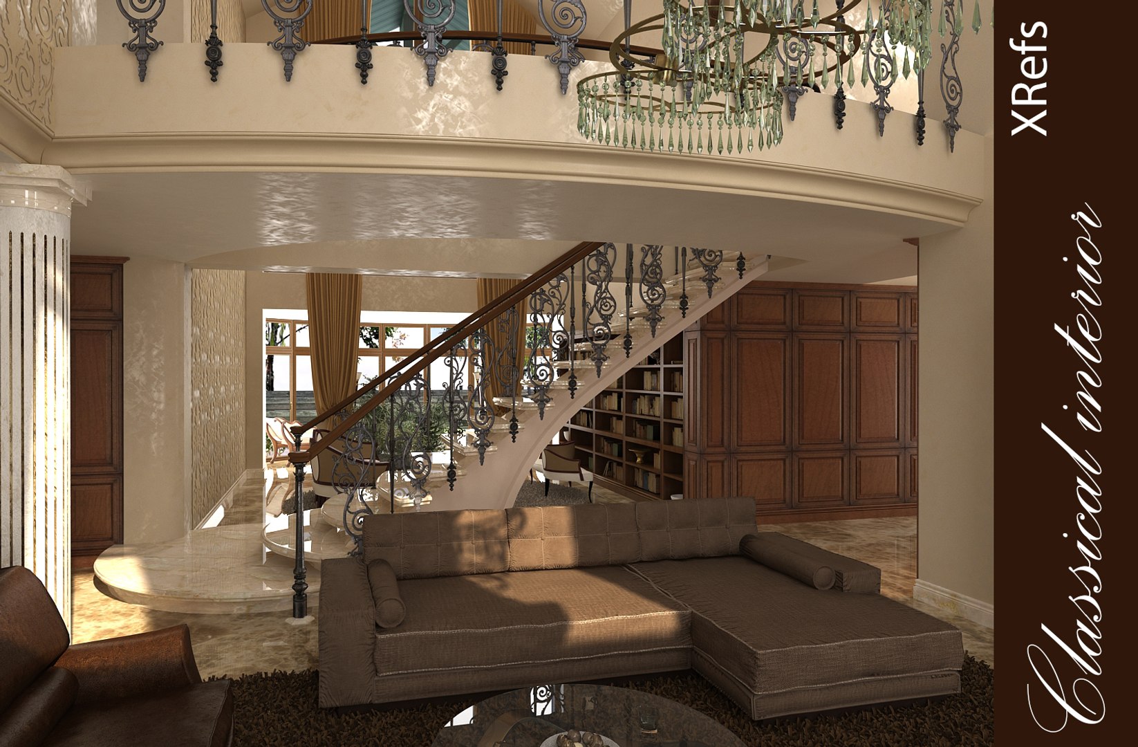 Interior Classic House 3d Max