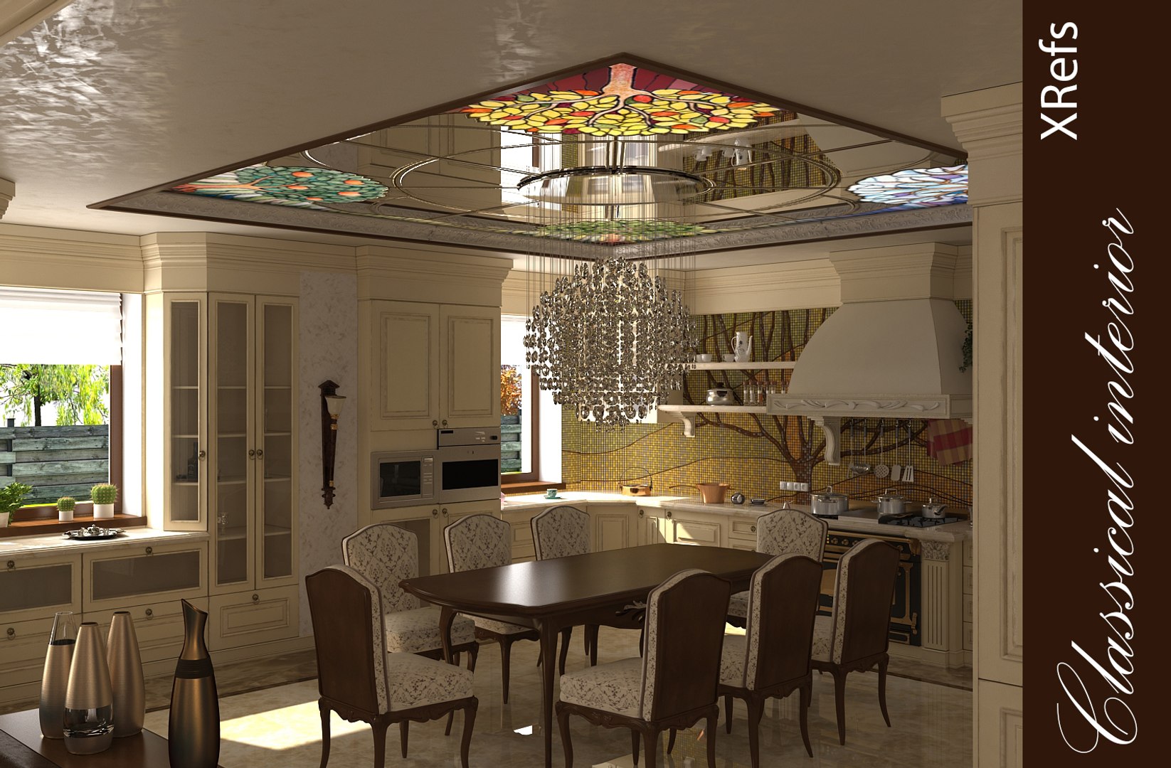 Interior Classic House 3d Max